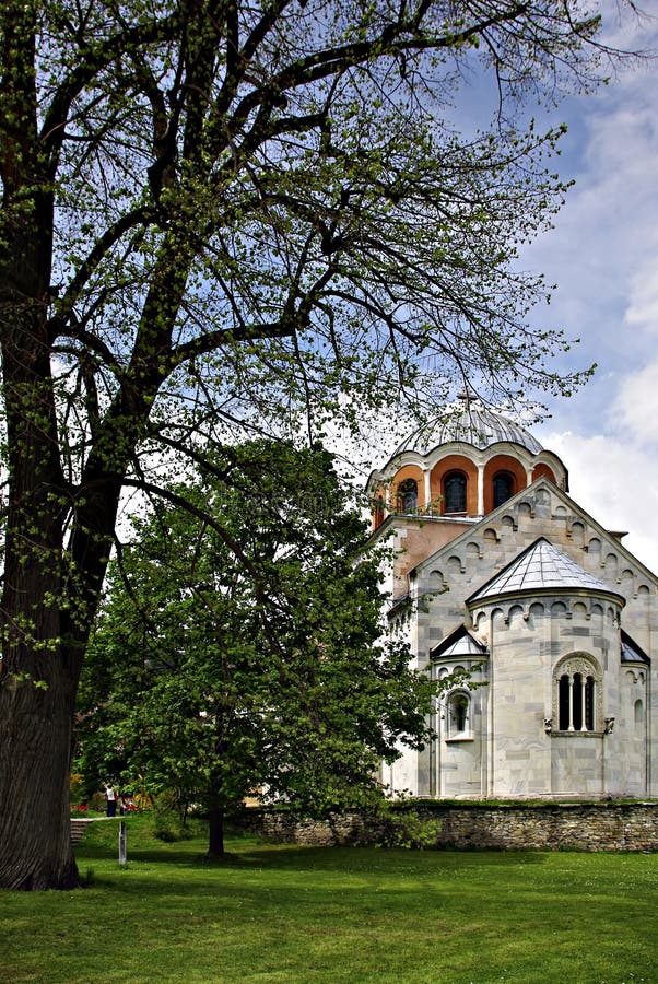 Studenica Monastery stock image. Image of exterior, famous - 28398273