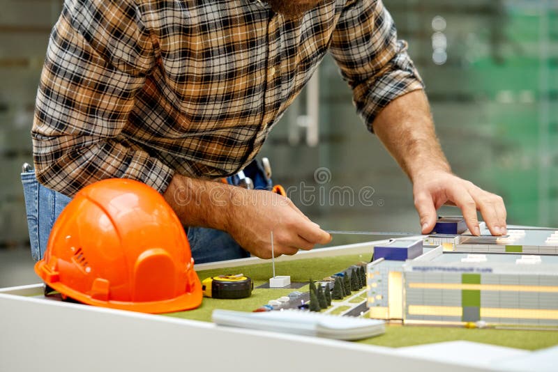 Student Architect Working on Architectural Project Concept, Using 3d ...