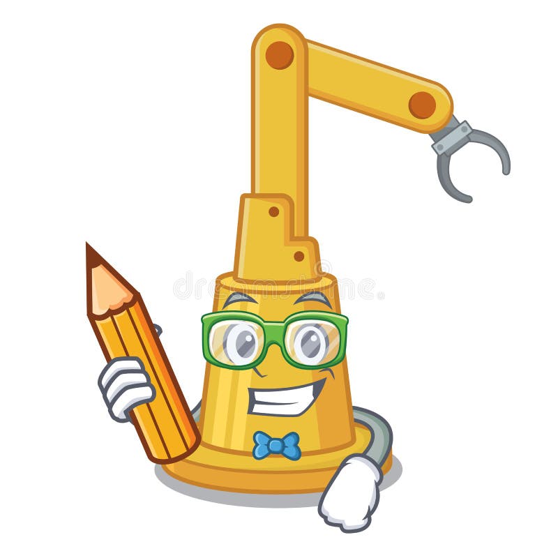 Student Assembly Automation Machine the Cartoon Shape Stock Vector ...