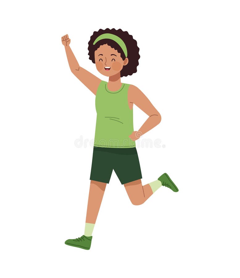 Student Athlete Running Icon Stock Illustration - Illustration of ...