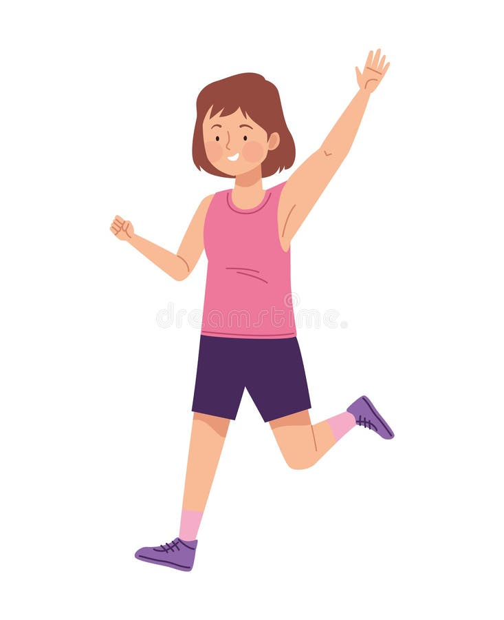 Student Athlete Running Icon Stock Illustration - Illustration of ...