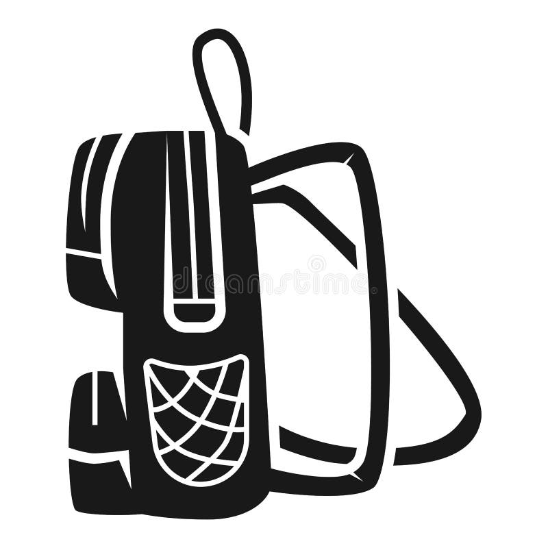 Backpack Icon Side Stock Illustrations – 202 Backpack Icon Side Stock ...