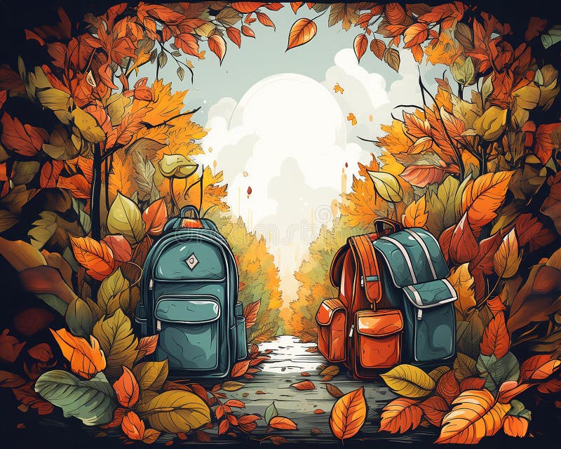 Student Banner in a Modern Style Stock Illustration - Illustration of ...