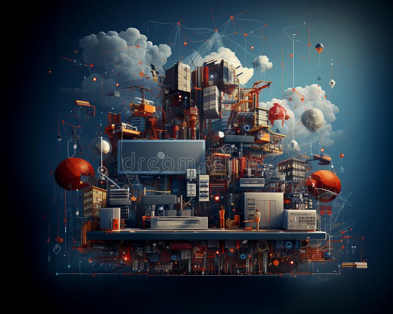 Student Banner in a Modern Style Stock Illustration - Illustration of ...