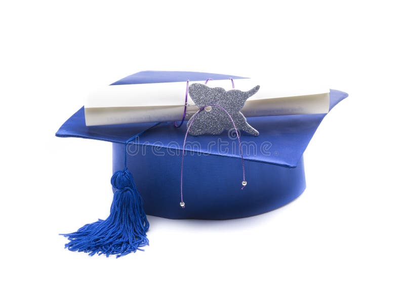 Student blue stock image. Image of white, education, academy - 41991557