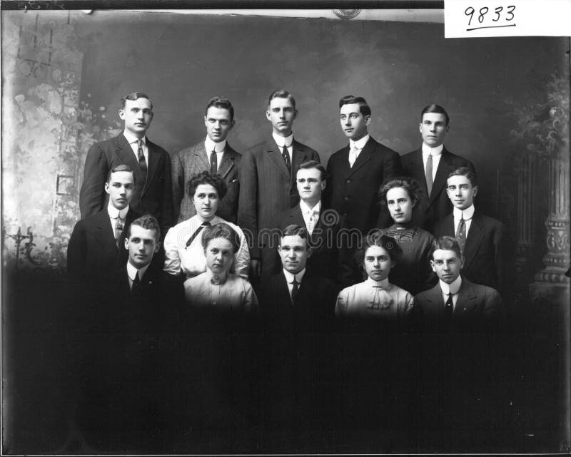 Student Board 1910 Picture. Image: 222469459