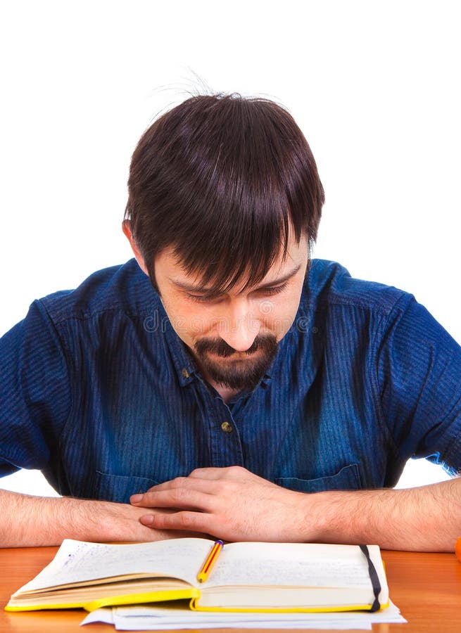 Student with a Book stock image. Image of handsome, attractive - 119415659