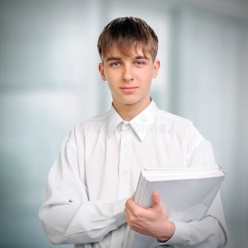 Student with a Books stock photo. Image of interior, hold - 47201332