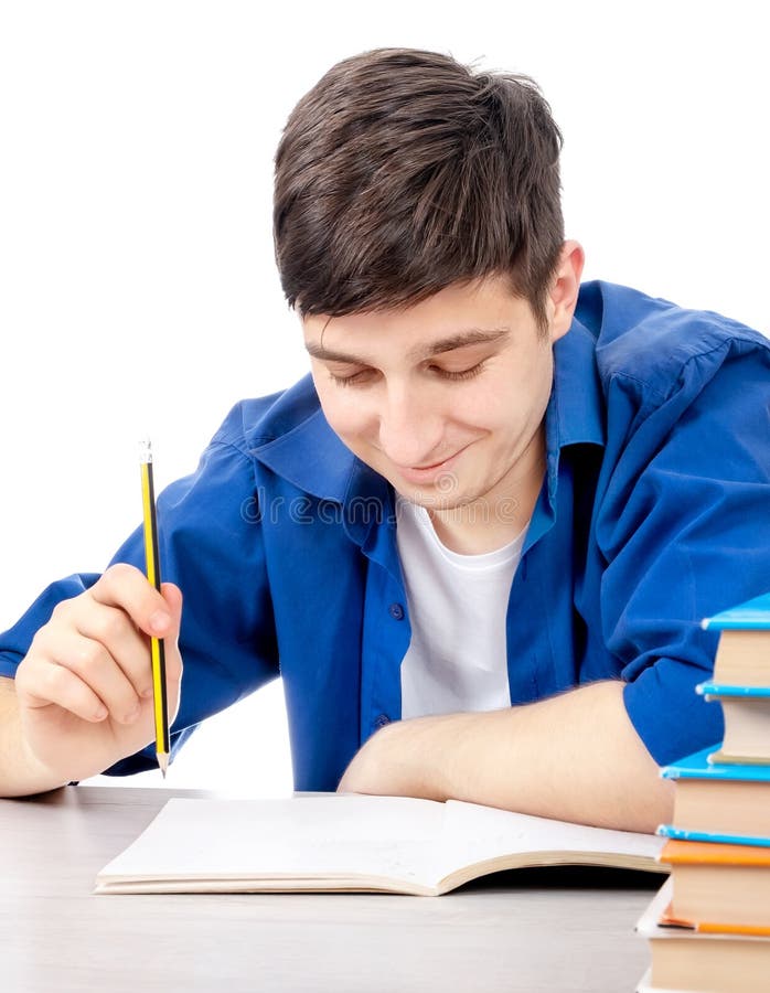Student with a Books stock image. Image of inspiration - 371246747