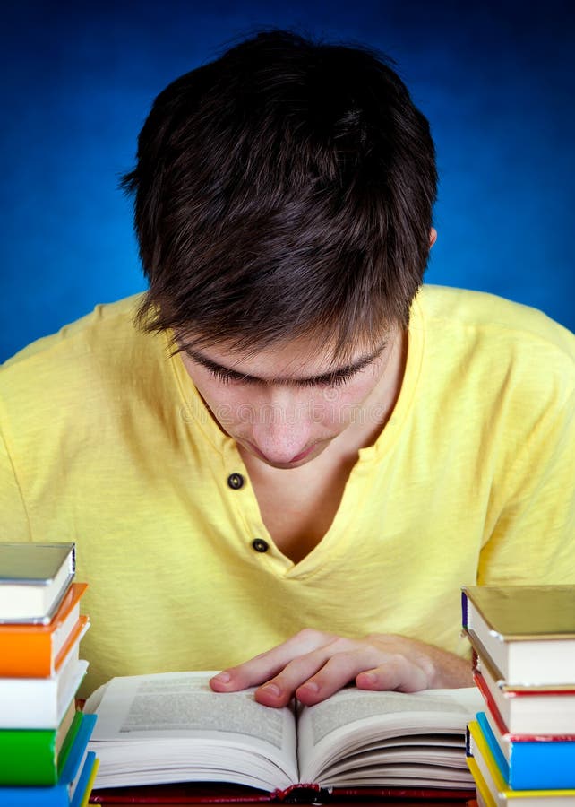 Student with a Books stock image. Image of pupil, reader - 86731731