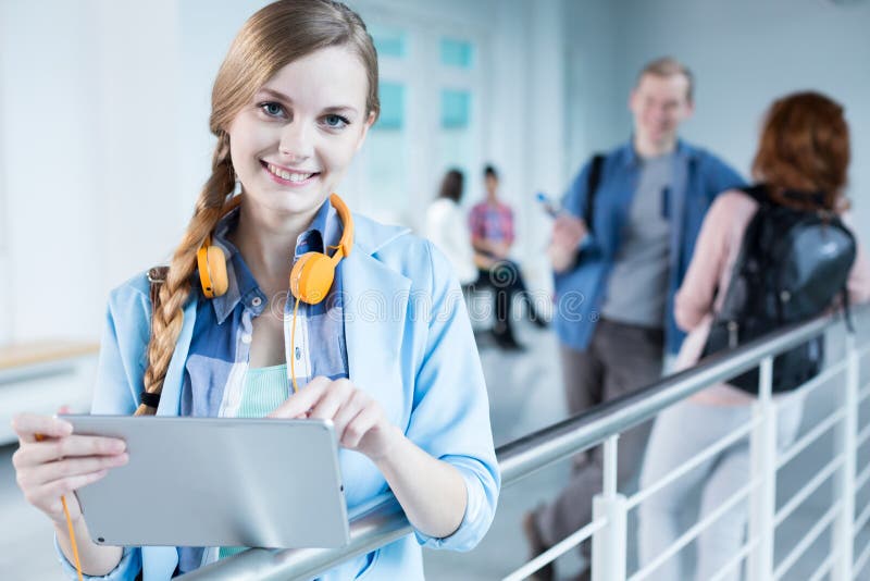 Student browsing internet stock photo. Image of study - 71709978