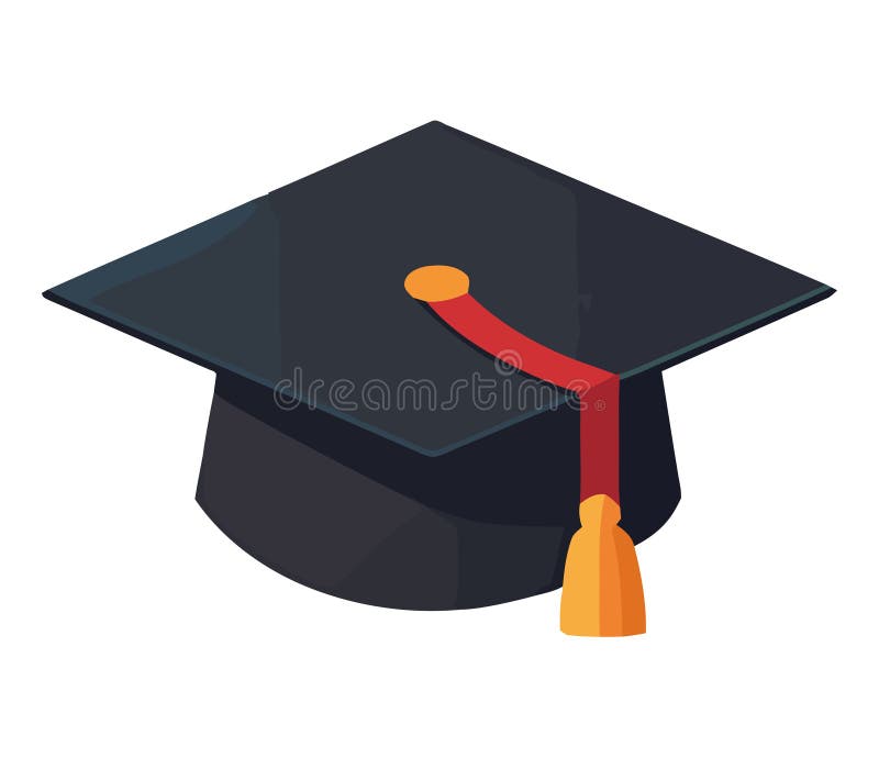 Student cap after learning stock vector. Illustration of student ...