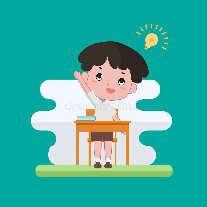 Cartoon Student Thinking Stock Illustrations – 2,262 Cartoon Student ...