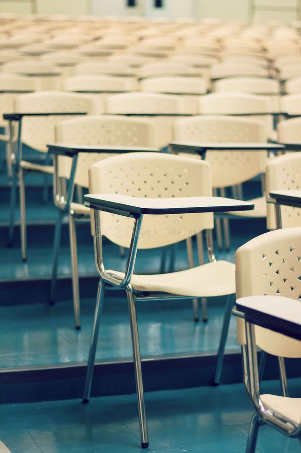 Student Chair stock photo. Image of steel, student, room - 54514264