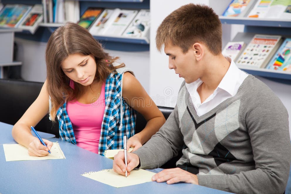 Student Cheating at Test Exam Stock Photo - Image of cheat, lecture ...