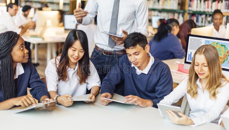 Student Classmate Friends Understanding Study Concept Stock Image ...