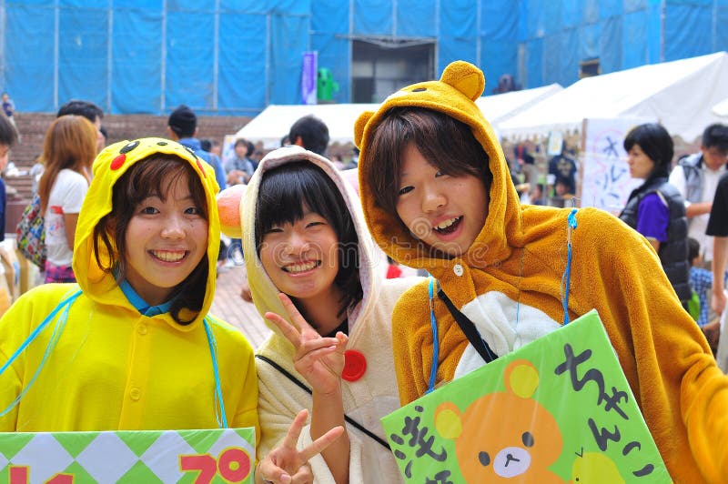 Student Cosplay in University Tsukuba Festival Editorial Image - Image ...