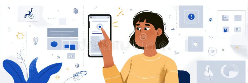 Student Designing an Inclusive School App Focused on Accessibility ...