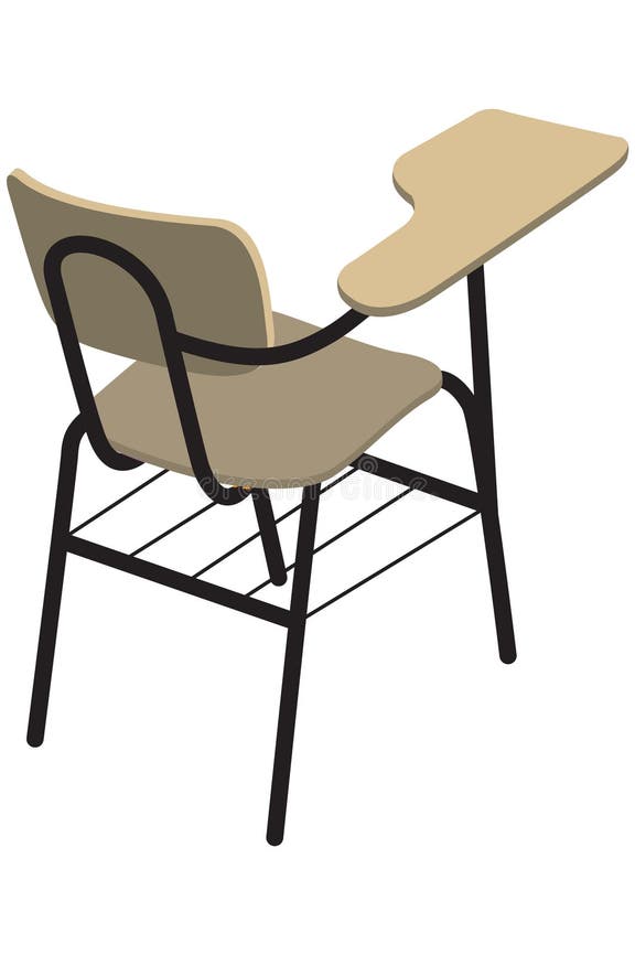 Student desk stock vector. Illustration of study, school - 844709