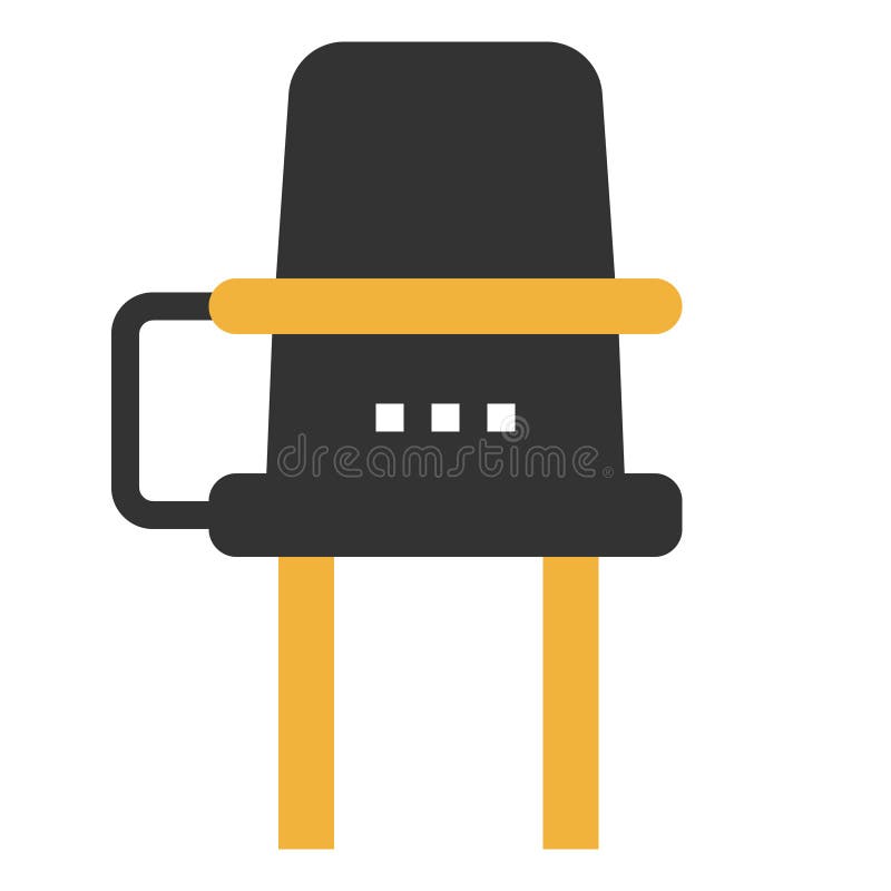 Student Desk Icon Symbol Vector Stock Vector - Illustration of desk ...