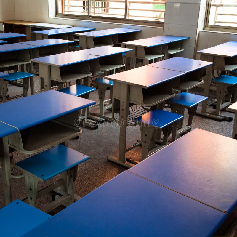 Classroom Desks Arranged in Neat Rows Stock Image - Image of learn ... Classroom Desks Arranged in Neat Rows Stock Image - Image of learn ...