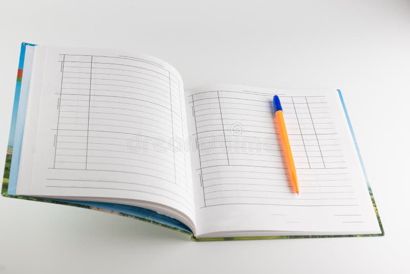 Student Diary for Notes on Studies Stock Photo - Image of calendar ...