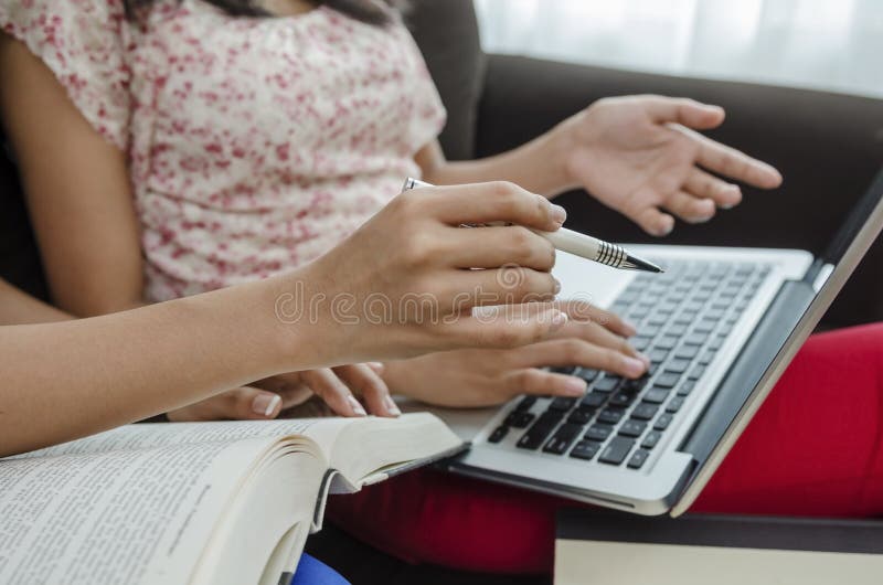 Students in computer class stock image. Image of learning - 3574699