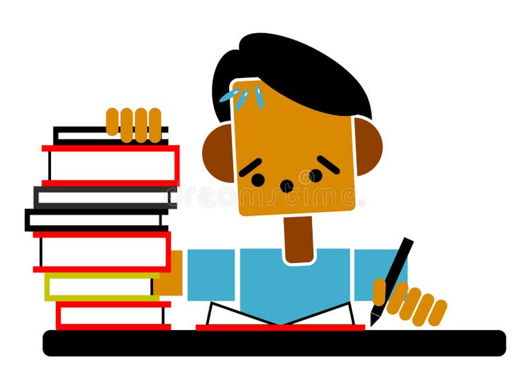 Homework Stress Stock Illustrations – 1,667 Homework Stress Stock ...