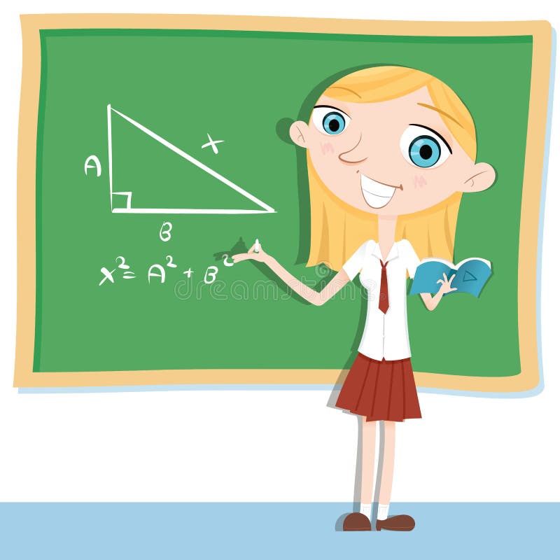 Cartoon Girl School Uniform Stock Illustrations – 8,111 Cartoon Girl ...