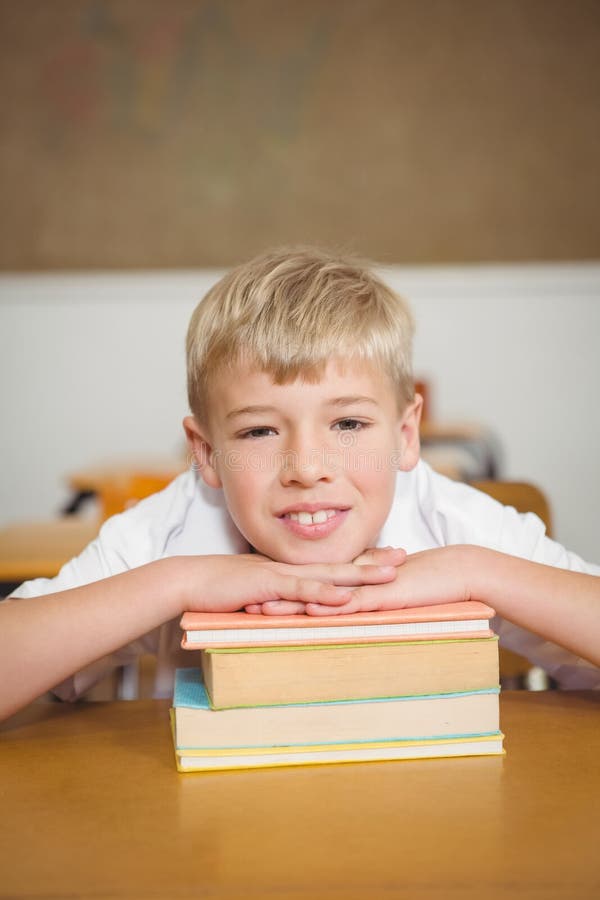Student Doing Some Class Work Stock Image - Image of school, male: 58141253