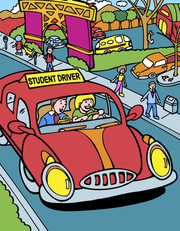 Learner Driver Stock Illustrations – 1,344 Learner Driver Stock ...