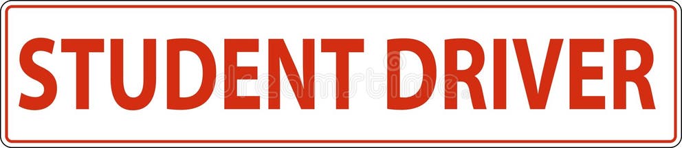 Learner Driver Plate Stock Illustrations – 75 Learner Driver Plate ...