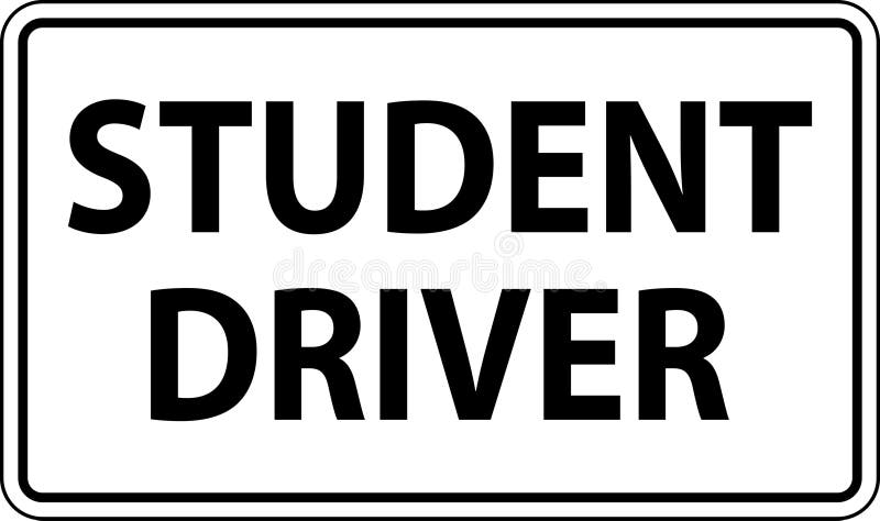 Learner Driver Plate Stock Illustrations – 75 Learner Driver Plate ...