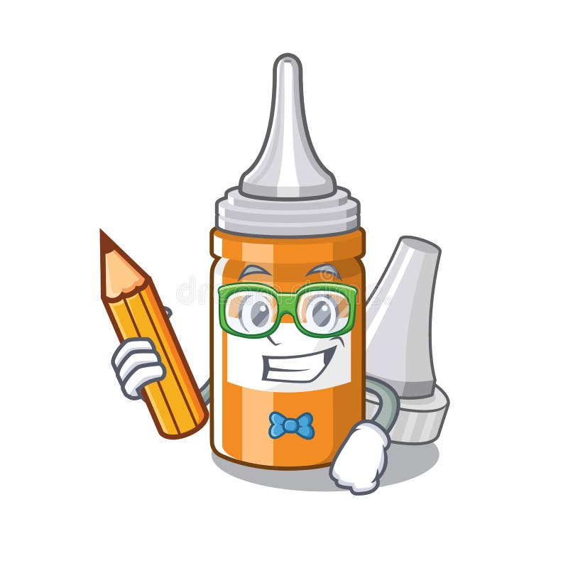 Student Ear Drops in the Cartoon Shape Stock Vector - Illustration of ...