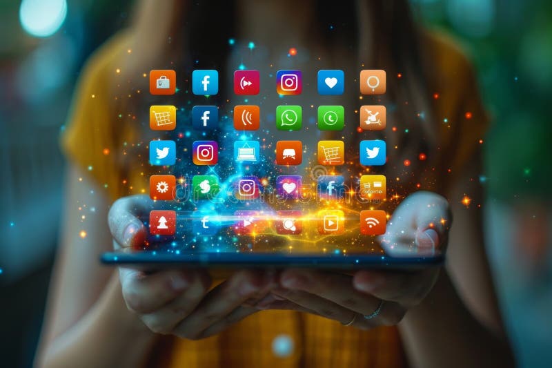 Student Engaged in Online Shopping Using Tablet, Exploring Various ...