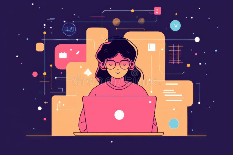 Student Engaged in Virtual Learning with AI Technology Enhancing the ...