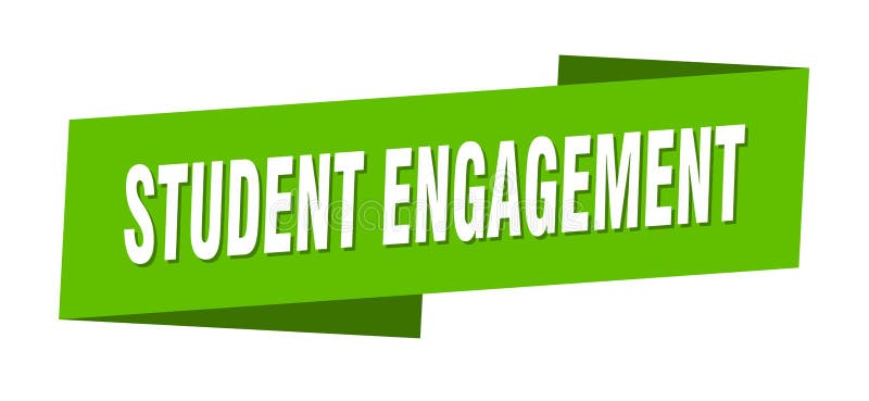 Student Engagement Banner Template. Student Engagement Ribbon Label ...