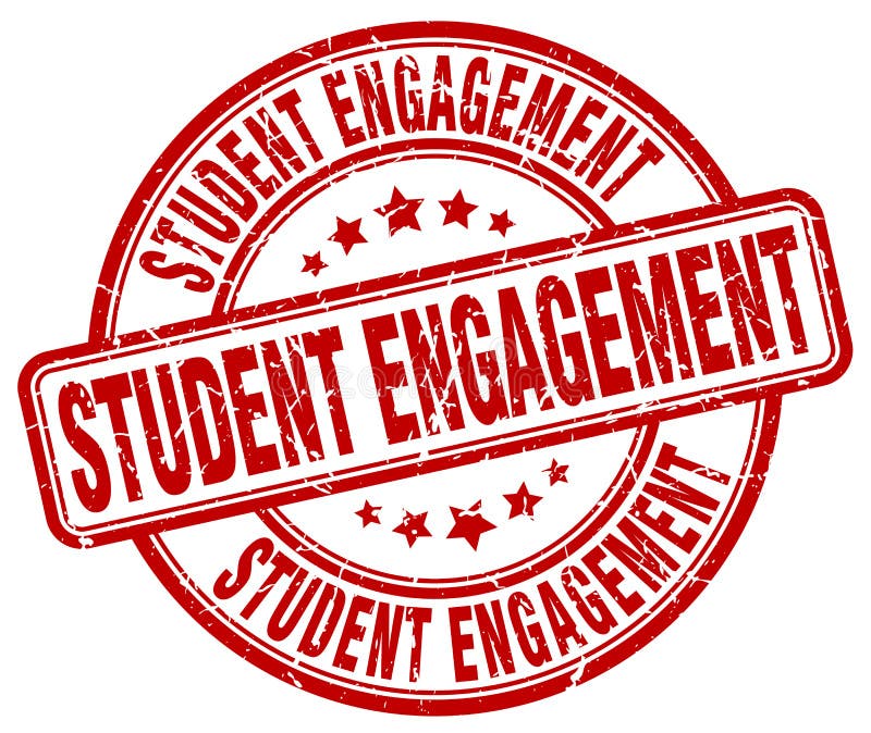 Student Engagement Red Stamp Stock Vector - Illustration of student ...