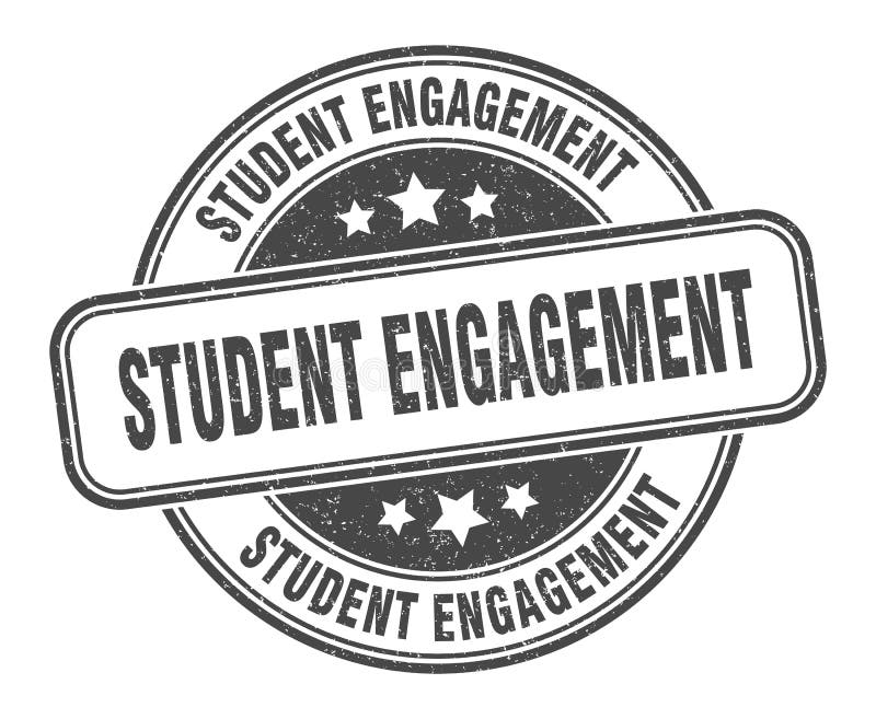 Student Engagement Stamp. Student Engagement Round Grunge Sign Stock ...