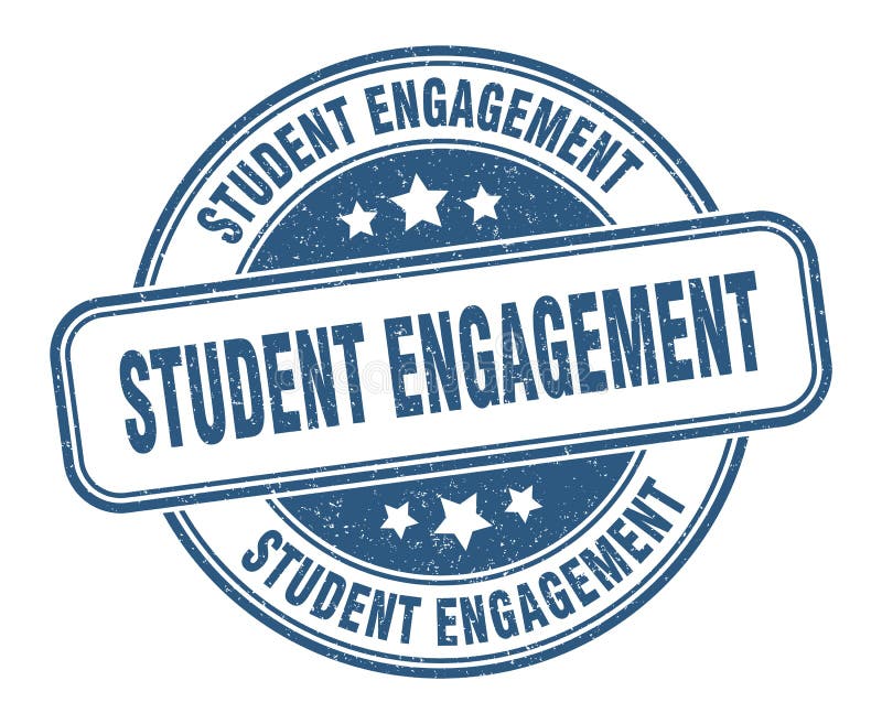 Student Engagement Stamp. Student Engagement Round Grunge Sign Stock ...