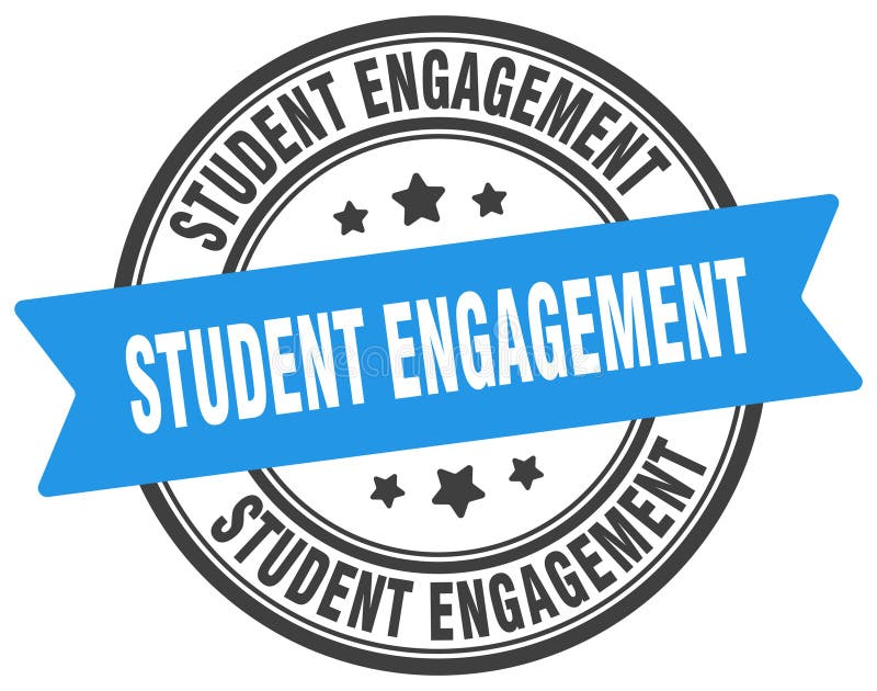 Student Engagement Stamp. Student Engagement Label on Transparent ...