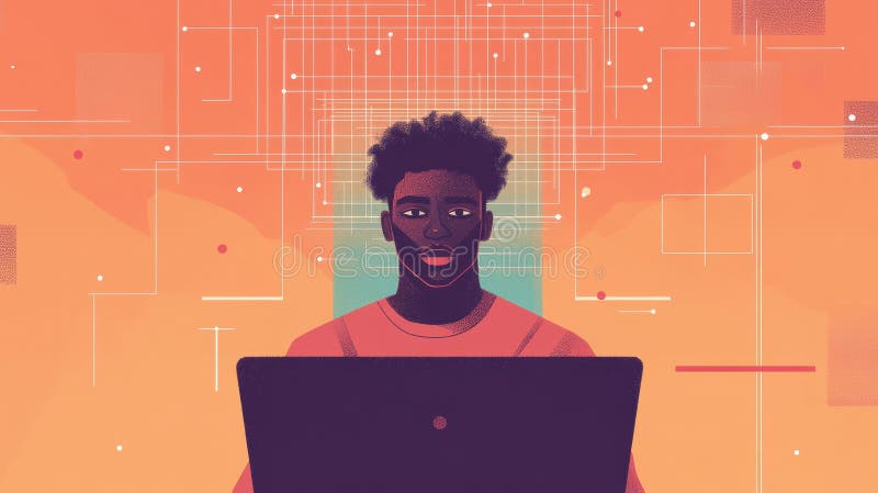 Student Engages in Immersive AI Driven Virtual Learning Experience with ...