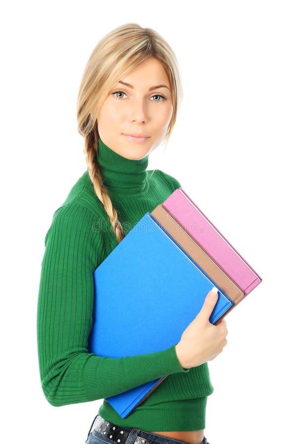 Student girl stock photo. Image of brain, girl, beauty - 9299904