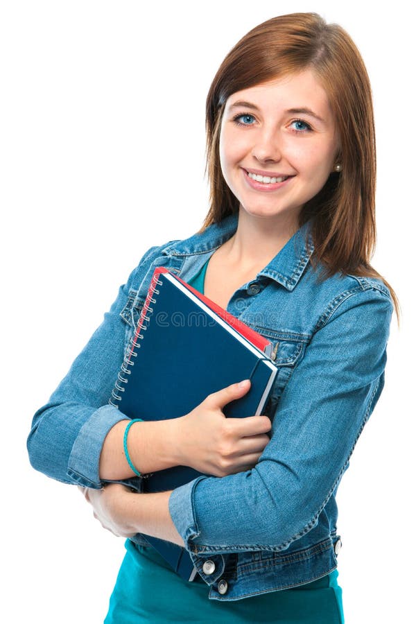 24,075 Cheerful Student Girl Books Stock Photos - Free & Royalty-Free ...