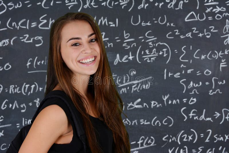Math Student stock photo. Image of happy, youth, background - 24628452