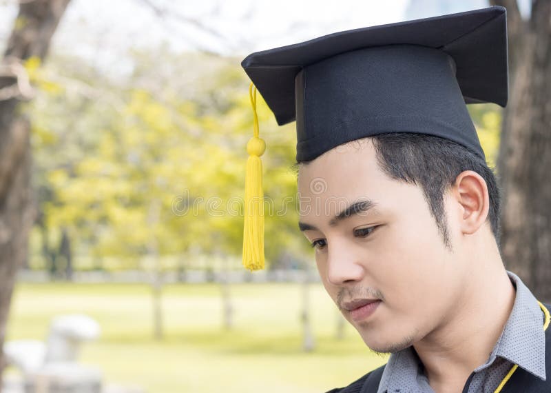 Student graduate in graden stock photo. Image of beautiful - 98231710