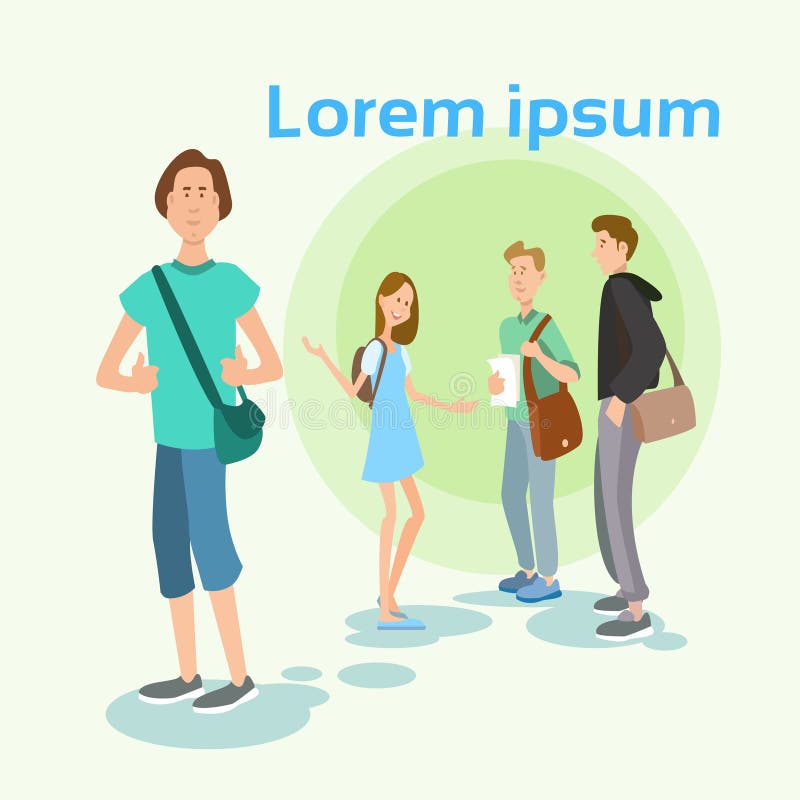 Student Group University Education School Pupils Crowd Communication ...