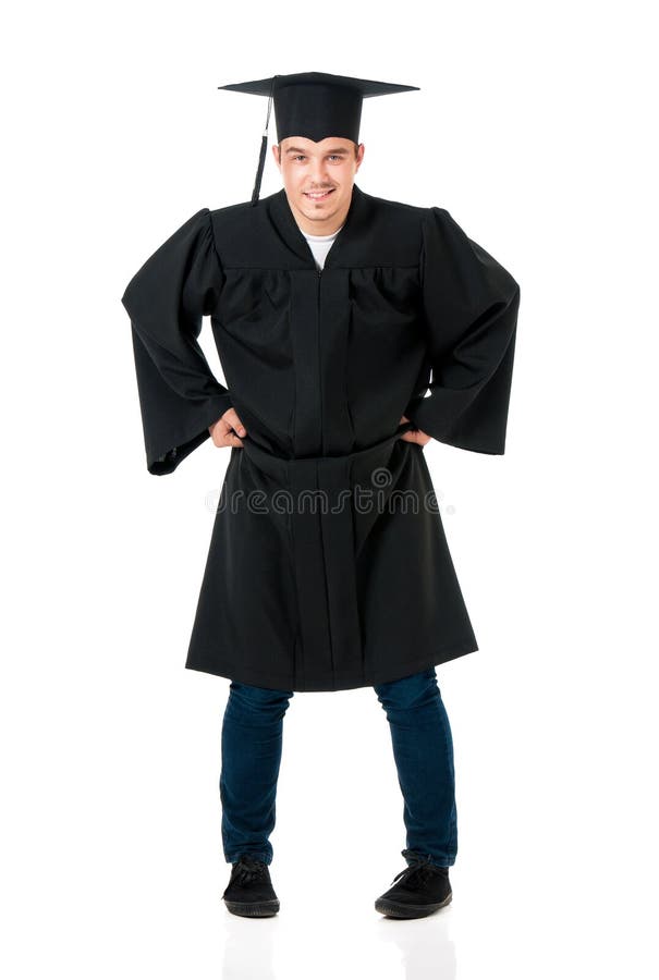 Student guy stock image. Image of bachelor, graduated - 31161139