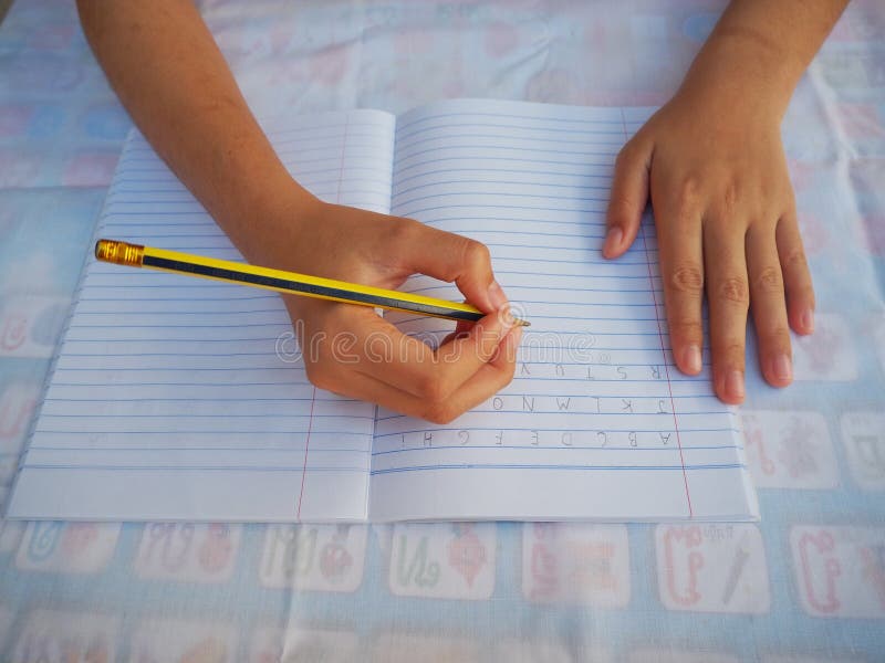 Student hand stock image. Image of notes, hand, college - 105153365