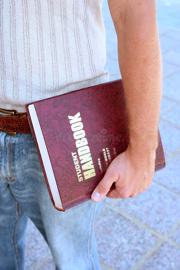 Student Handbook stock photo. Image of young, outdoors - 1705758